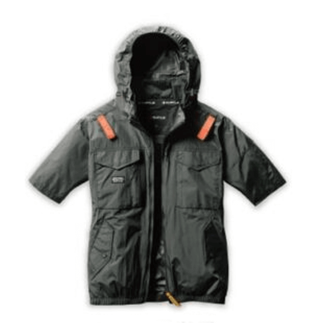 BURTLE AC1156-14.ミルスグリーン ACタクティカル半袖ブルゾン（ユニックス） XLサイズ